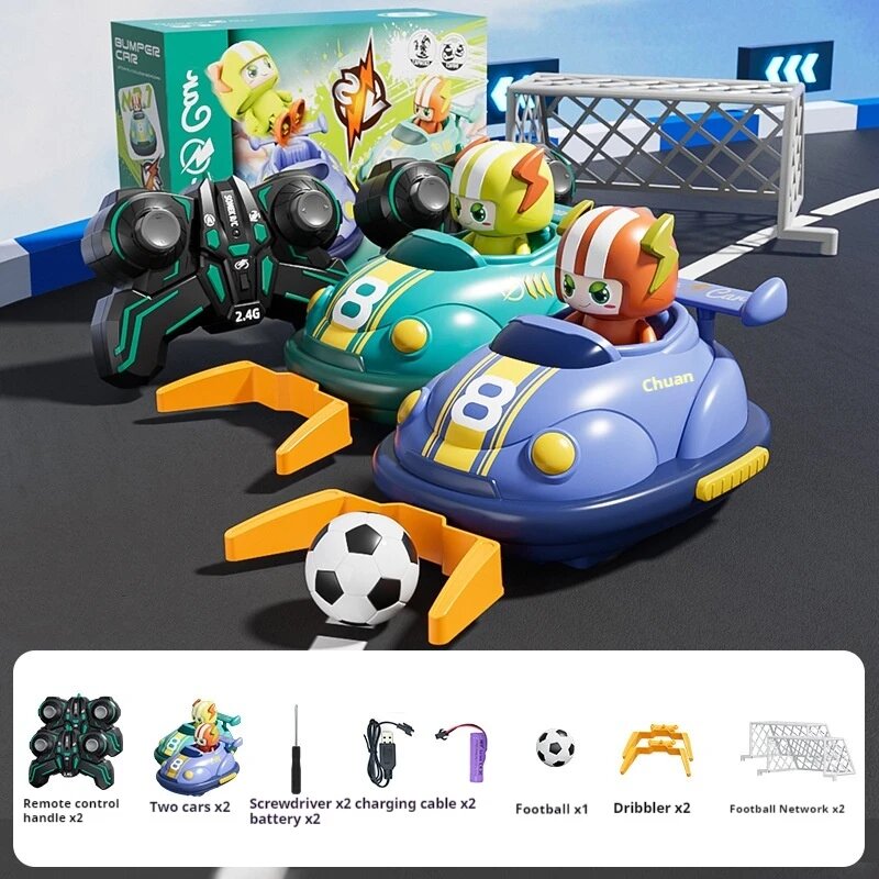 Радиоуправляемые машинки Bump с мячом, Football light music