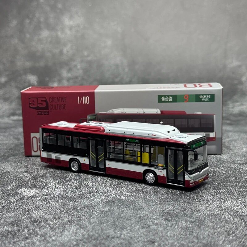 Модель автобуса Norev Beijing Bus 95CC 1/110 route 9