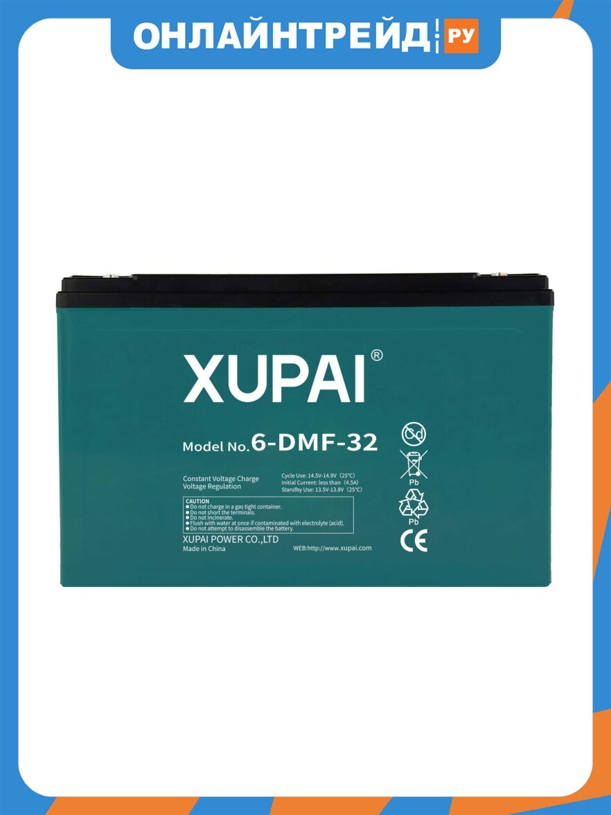 Тяговый аккумулятор Xupai NEO 6-DMF-32 AGM 0632