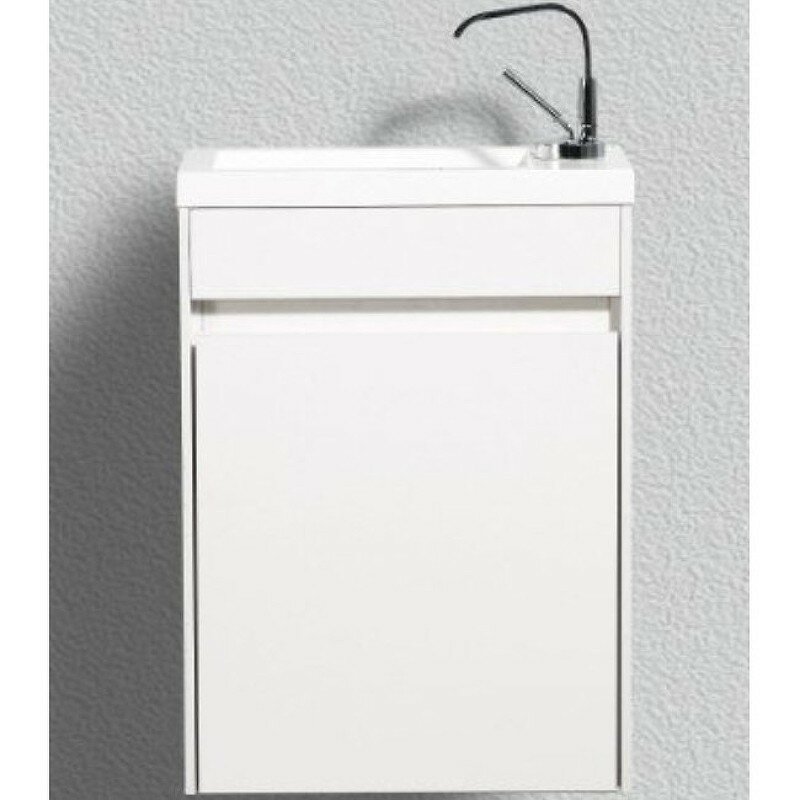 Тумба под раковину BelBagno Pietra Mini 40 PIETRA MINI-400-1A-SO-BL-R подвесная