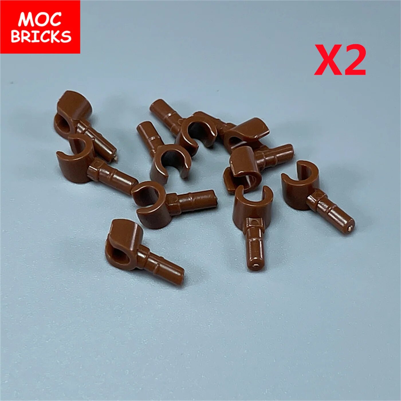 MOC BRICKS Руки для мини-кукол 983 деталей Коричневый, Brown