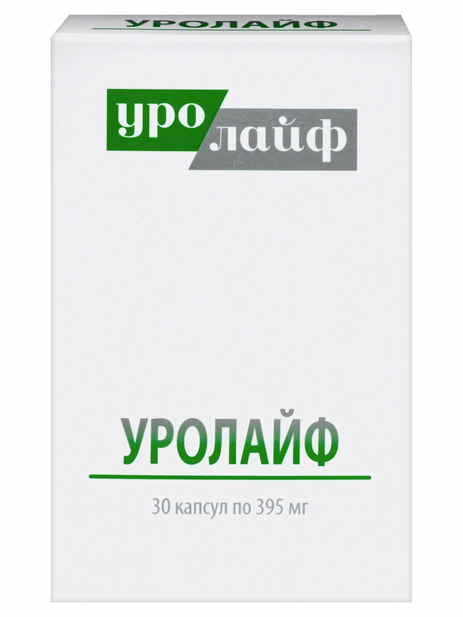 Уролайф N30 капс ПО 395МГ — Капсулы массой 395 мг - 30 шт. в уп.