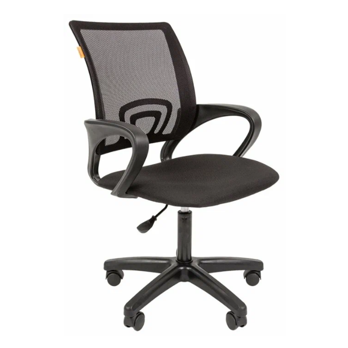 Кресло офисное Chairman 696 LT TW-01 (7024145) черное ткань/сетка нагрузка до 100 кг