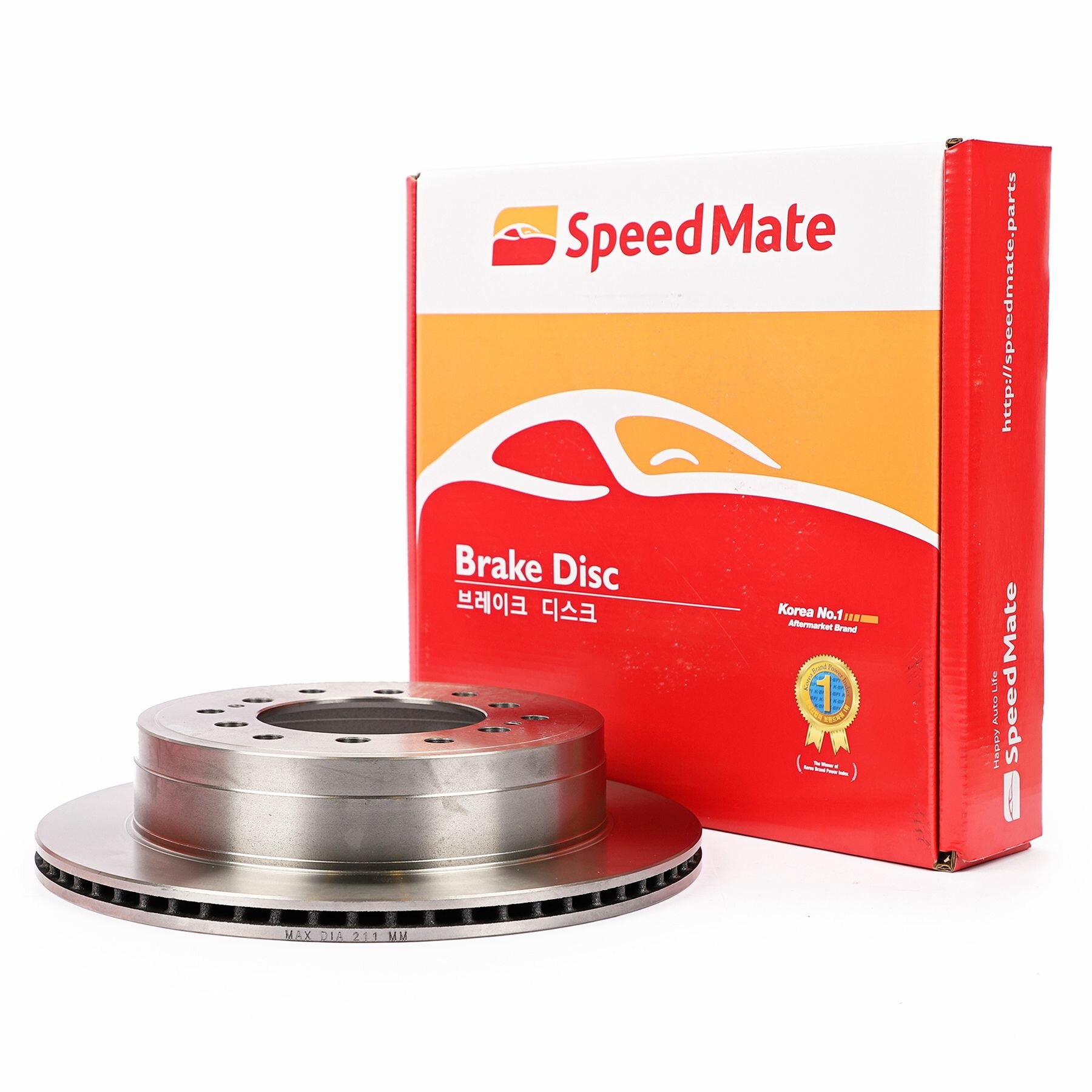 SPEEDMATE Диск тормозной задний (312 mm) TOYOTA (Land Cruiser Prado III J150) (2009-) SM-BDJ006