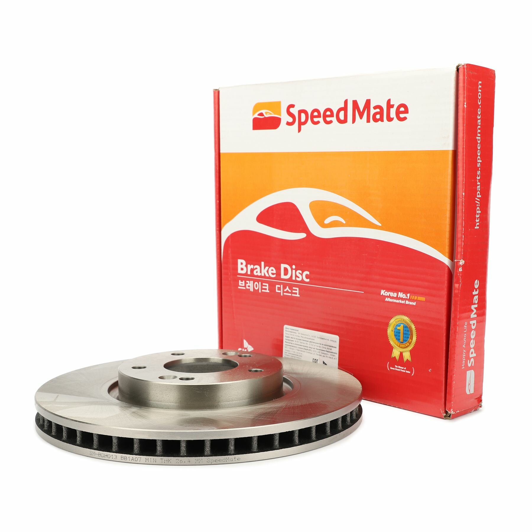 SPEEDMATE Диски тормозные передний HYUNDAI I30 (FD), I30 (GD) KIA Ceed (JD) (2012-) (300мм) SM-BDH013