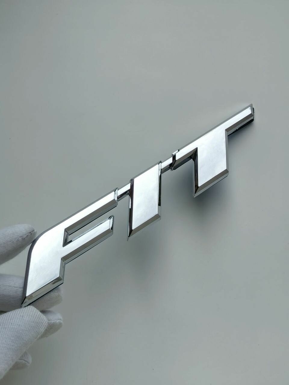 Надпись Fit 150*25 мм, шильдик Honda, эмблема Хонда, значок на автомобиль