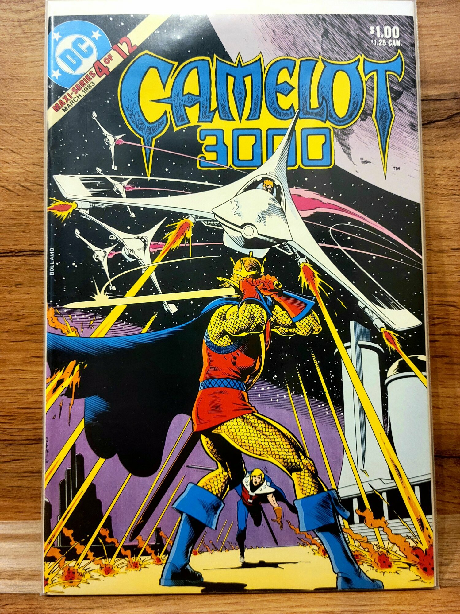 Ретро Комикс Camelot 3000 #4. 1983 Год.