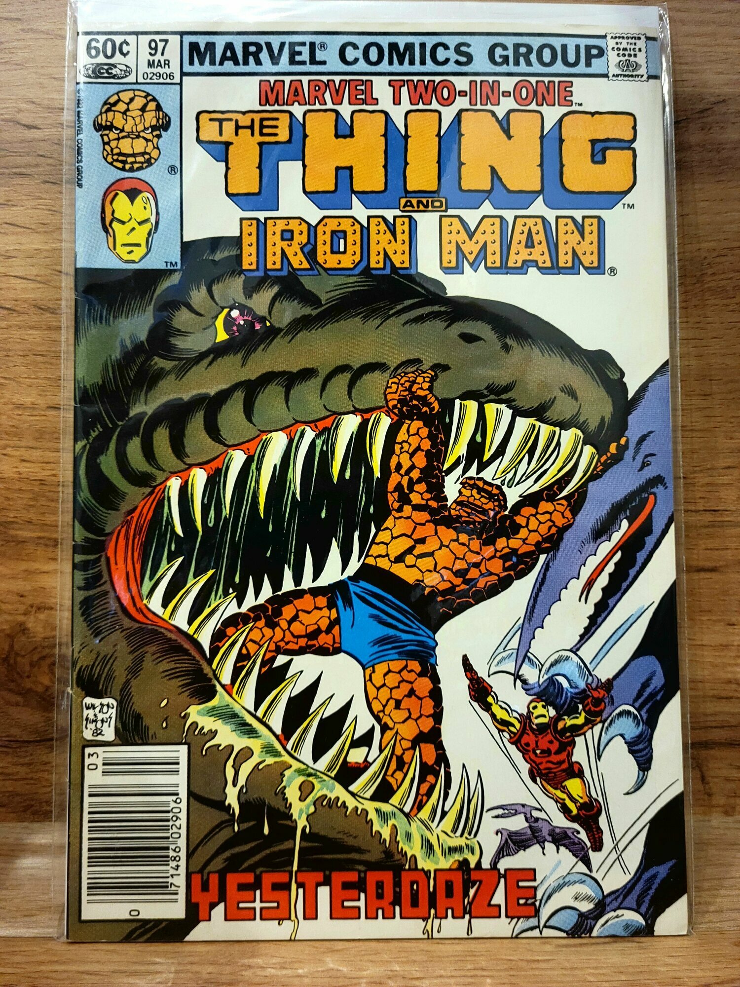 Раритетный Комикс Thing #97. 1982 Год. Оригинал!
