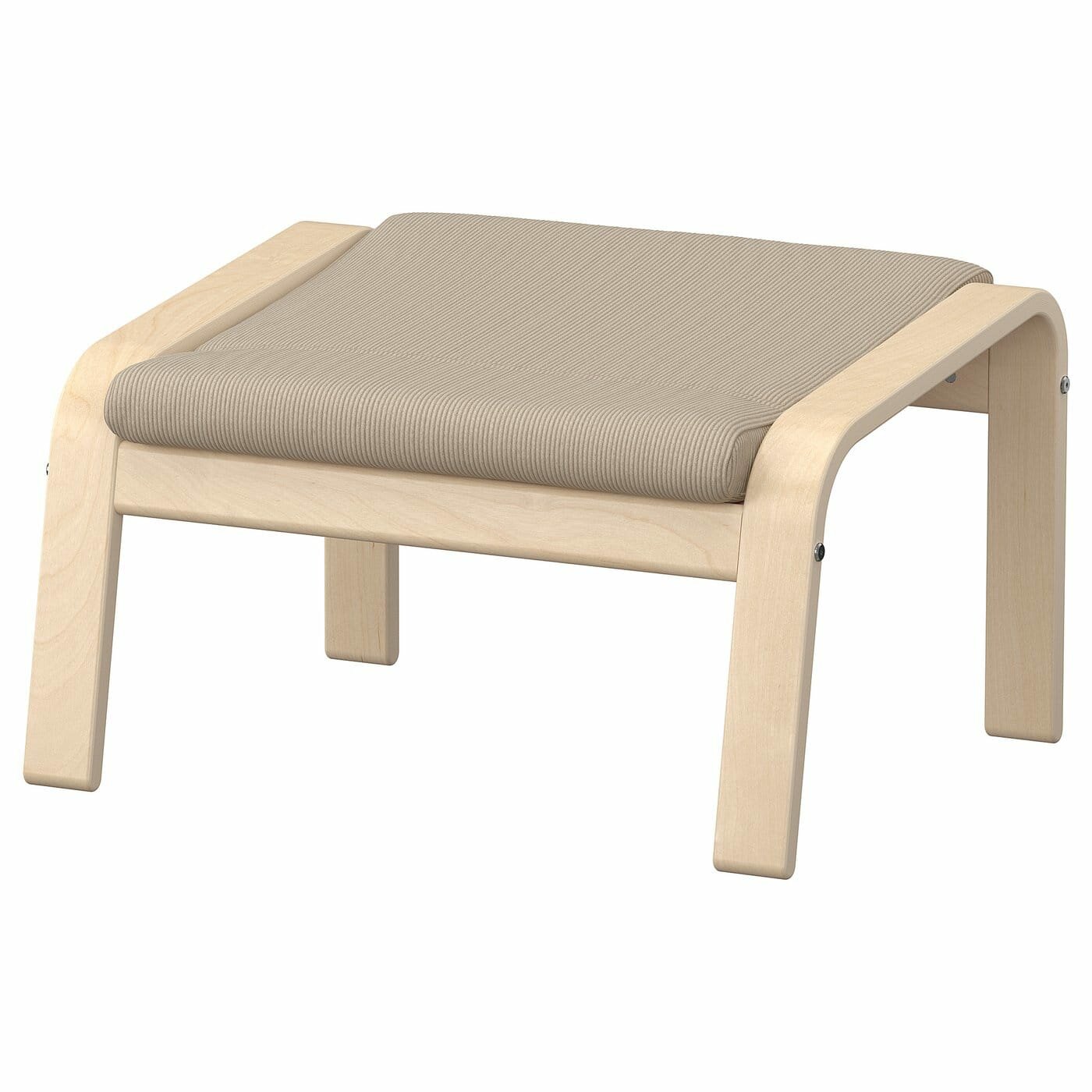 Пуф IKEA PO NG, бежевый 096.254.23