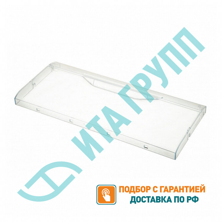 Панель морозильного ящика холодильника Ariston, Indesit, Stinol, Whirlpool 45,5х19,6см, C00385667