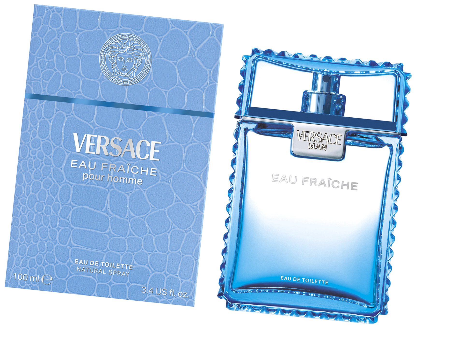 Туалетная вода Versace Man Eau Fraiche для мужчин 100 мл - О Фреш Версаче