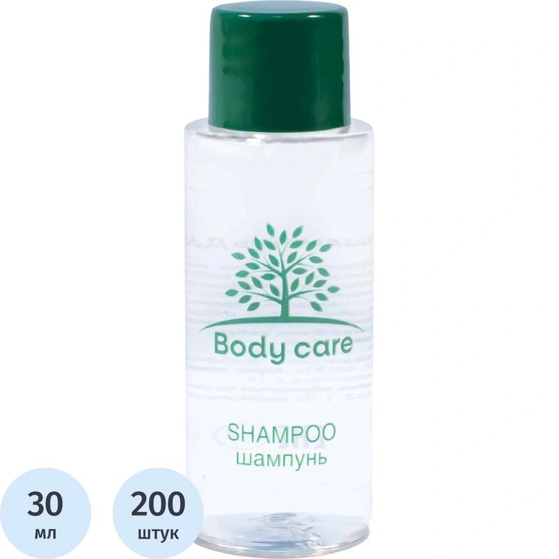 Шампунь Luscan Body care, флакон 30мл,200шт