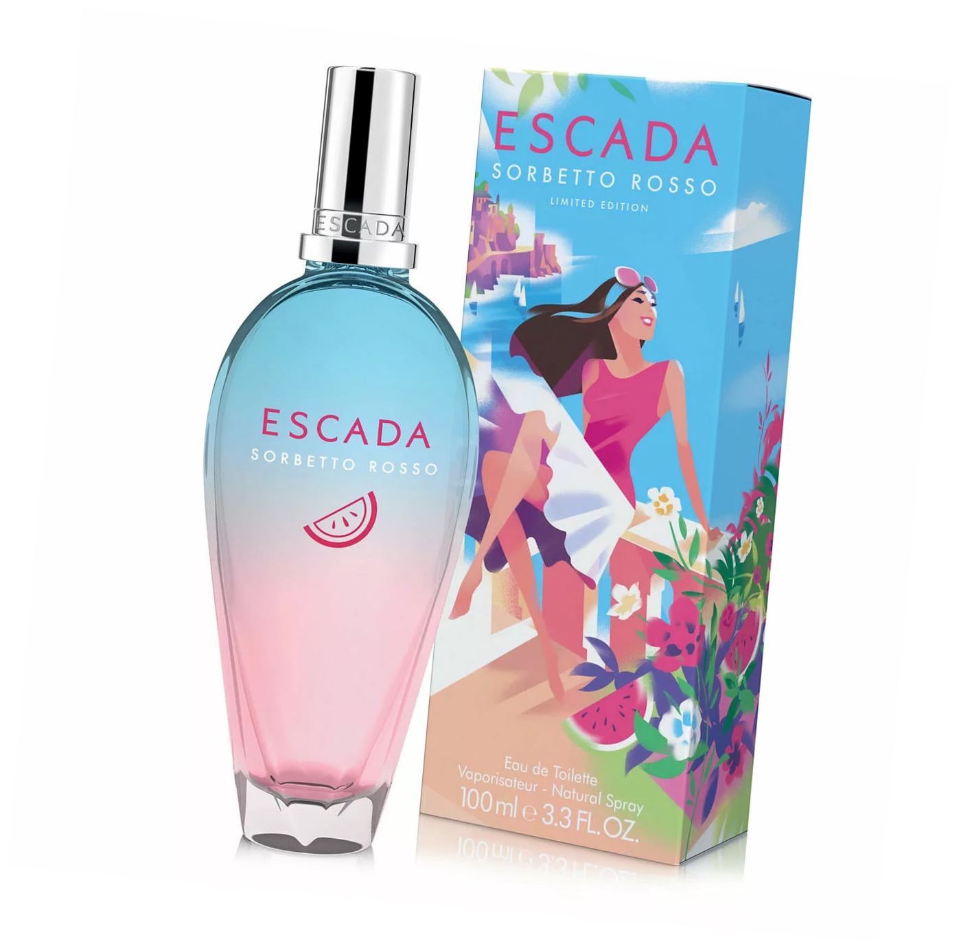 Escada Sorbetto Rosso туалетная вода 100 мл для женщин - духи Эскада Сорбетто Россо