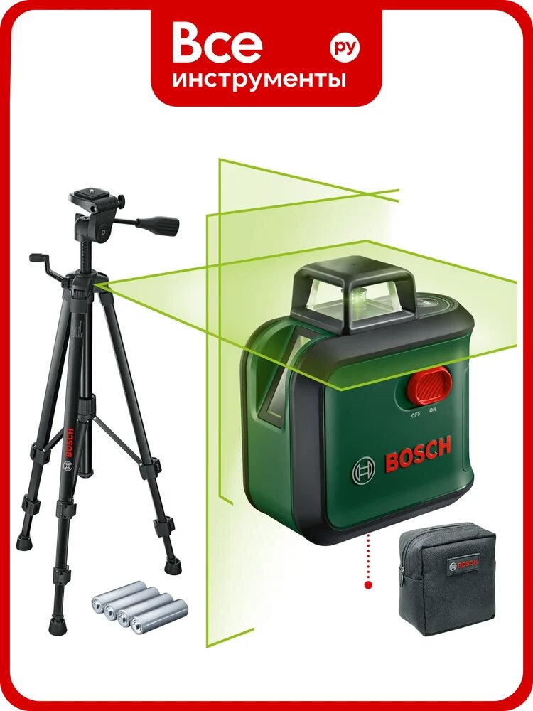 Лазерный нивелир Bosch AdvancedLevel 360 Set 0603663B04