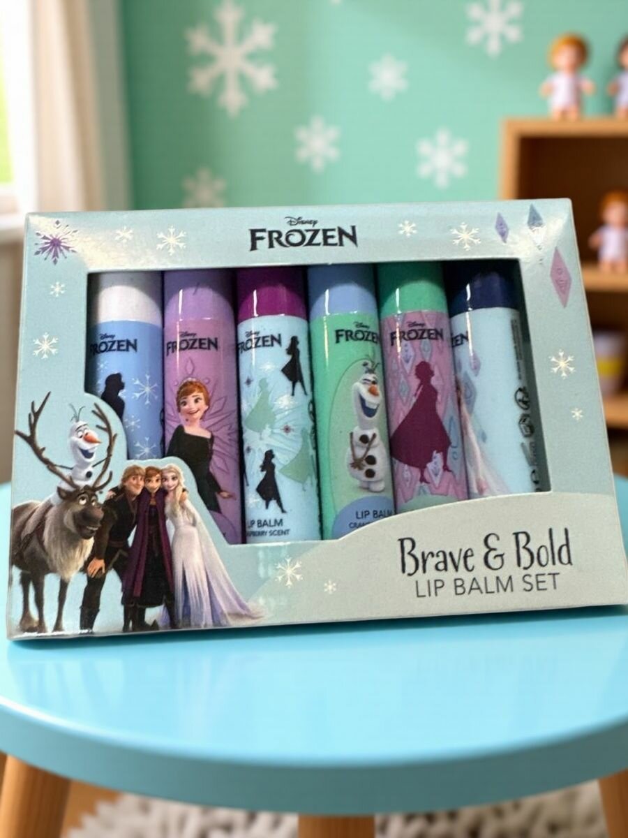 Набор бальзамов для губ Disney Frozen
