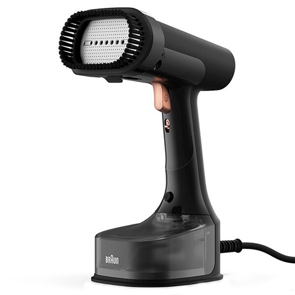 Ручной отпариватель Braun GS7077BK, черный, с противокапельной системой, автоматическое выключение