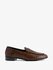 Лоферы Giuseppe Zanotti Crocodile-effect logo loafers, размер 43,5 EU, коричневы...