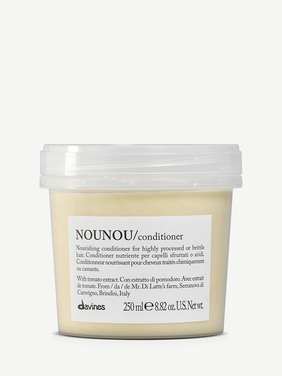 Питательный кондиционер для поврежденных и ломких волос Davines NOUNOU, Италия