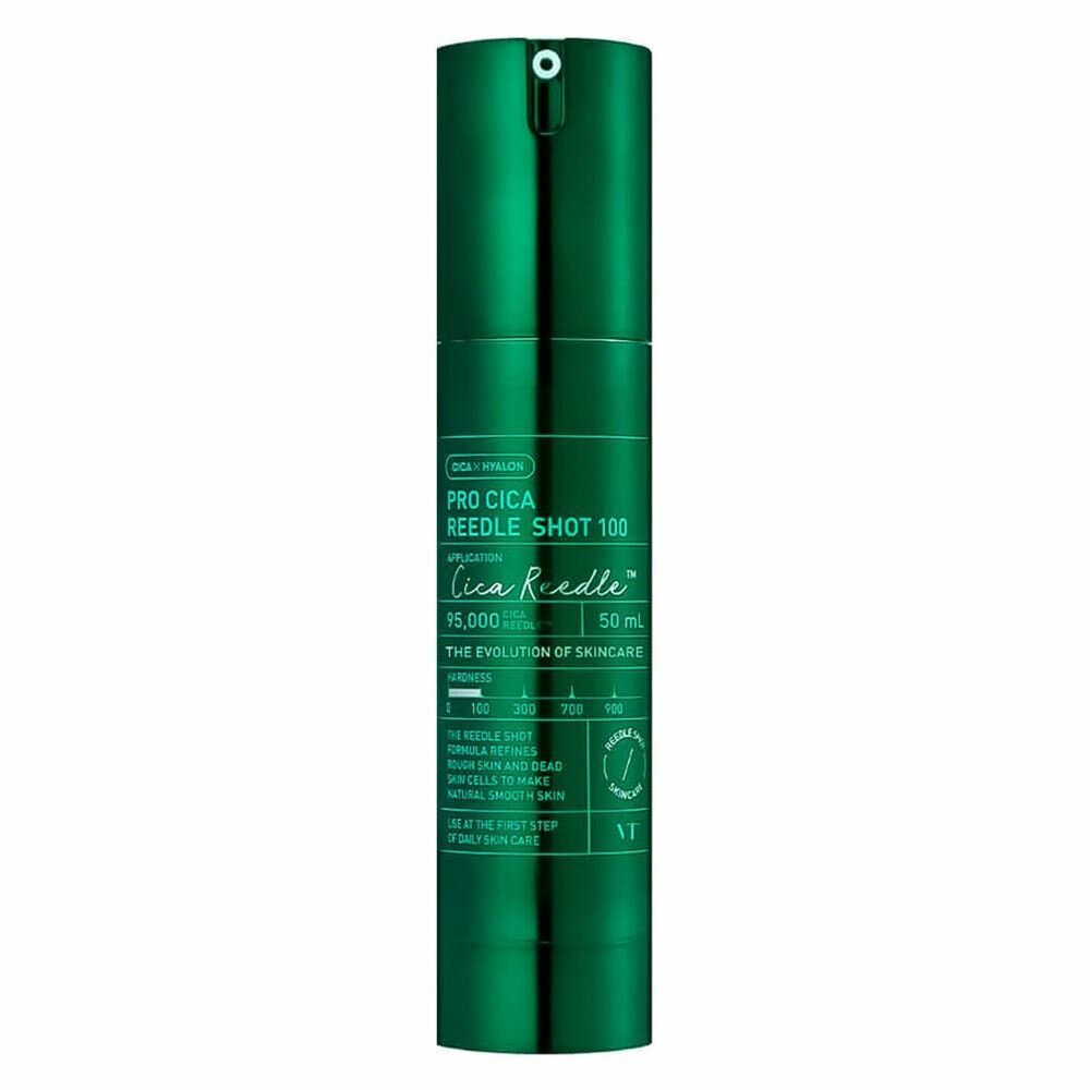 Сыворотка VT Cosmetics Pro Cica Reedle Shot 100, Бустер-сыворотка с микроиглами для чувствительной кожи, 50 мл
