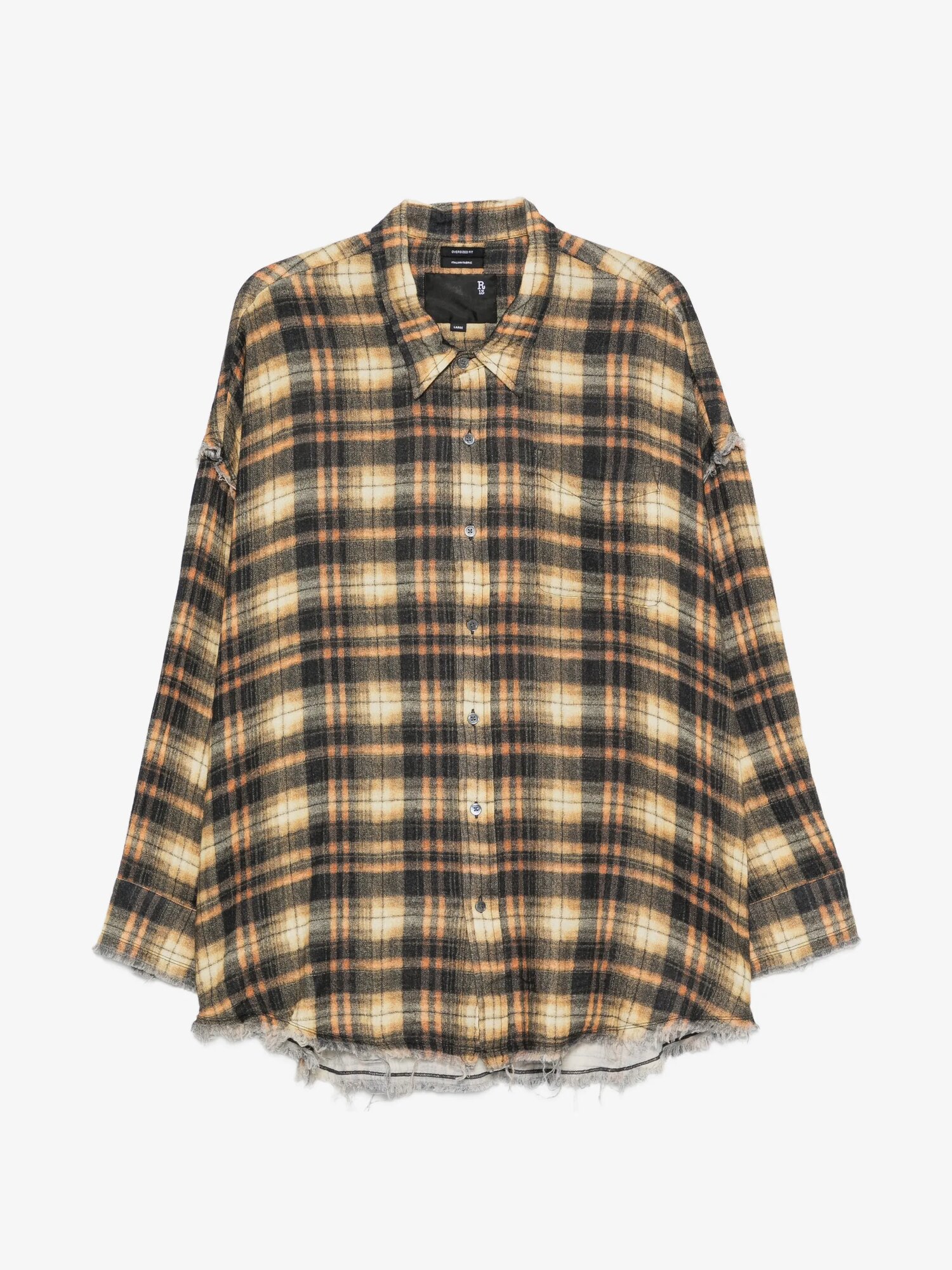 Рубашка Frayed-hem shirt