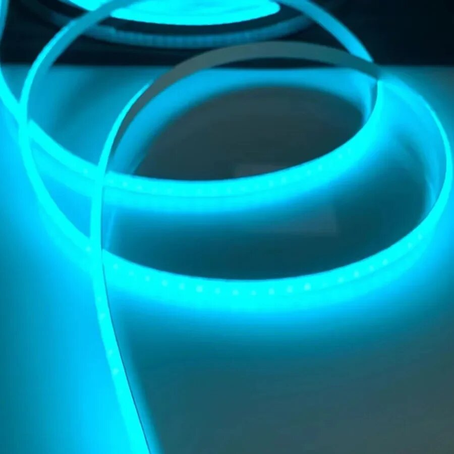 AvvRxx Светодиодная лента COB 240 светодиодов 220 В 1-10 м разноцветная Голубой, Ice Bule, 0.5m