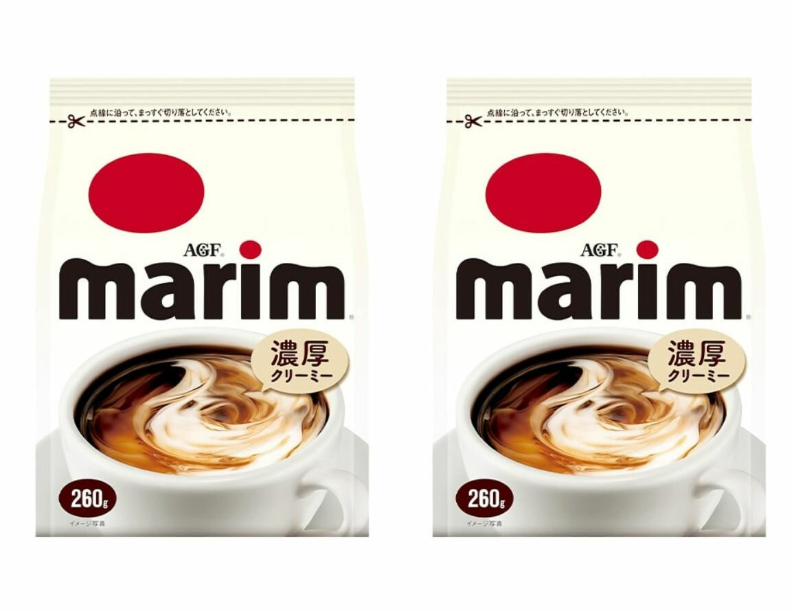 AGF Сухие сливки Marim, 260 г, 2 уп