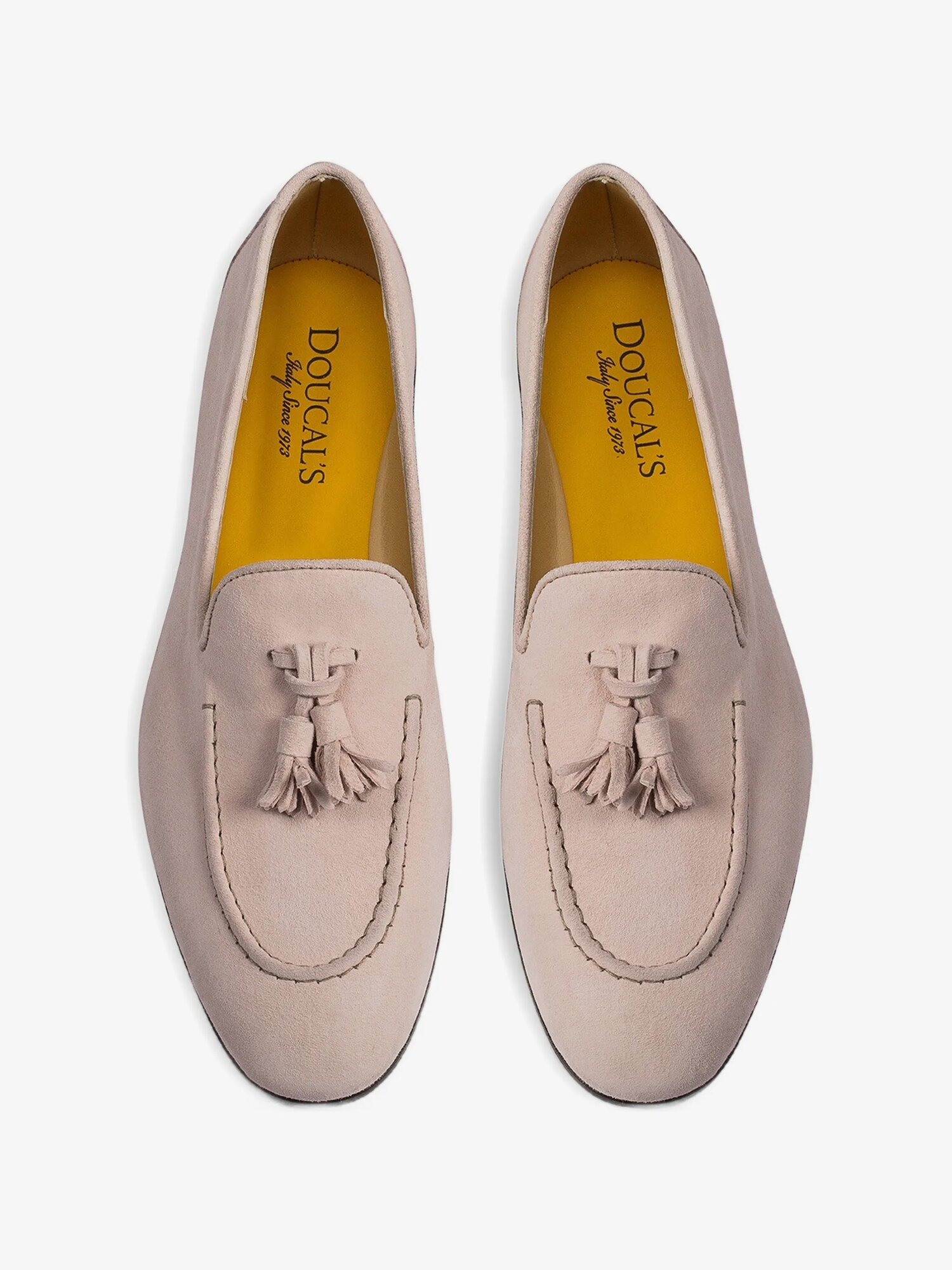 Лоферы Doucal's Tassels suede loafers, размер 38, pink — фото 1