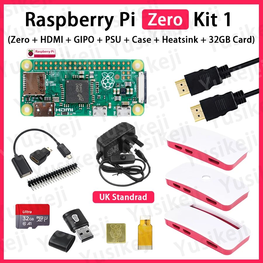 Комплект Raspberry Pi Zero v1.3