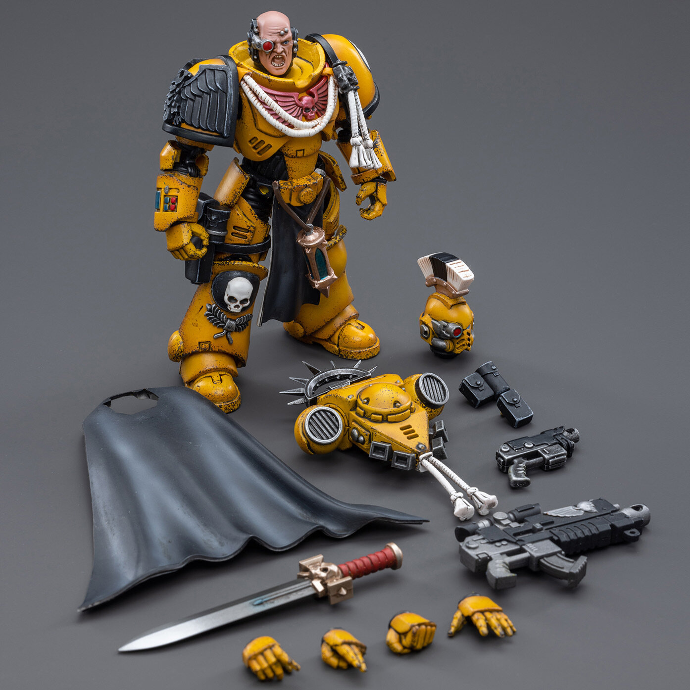 Dark Source Warhammer 40K Имперский Кулак Тяжелый Арбитр Галадон Дредноут Механический Солдат Модель Подвижная