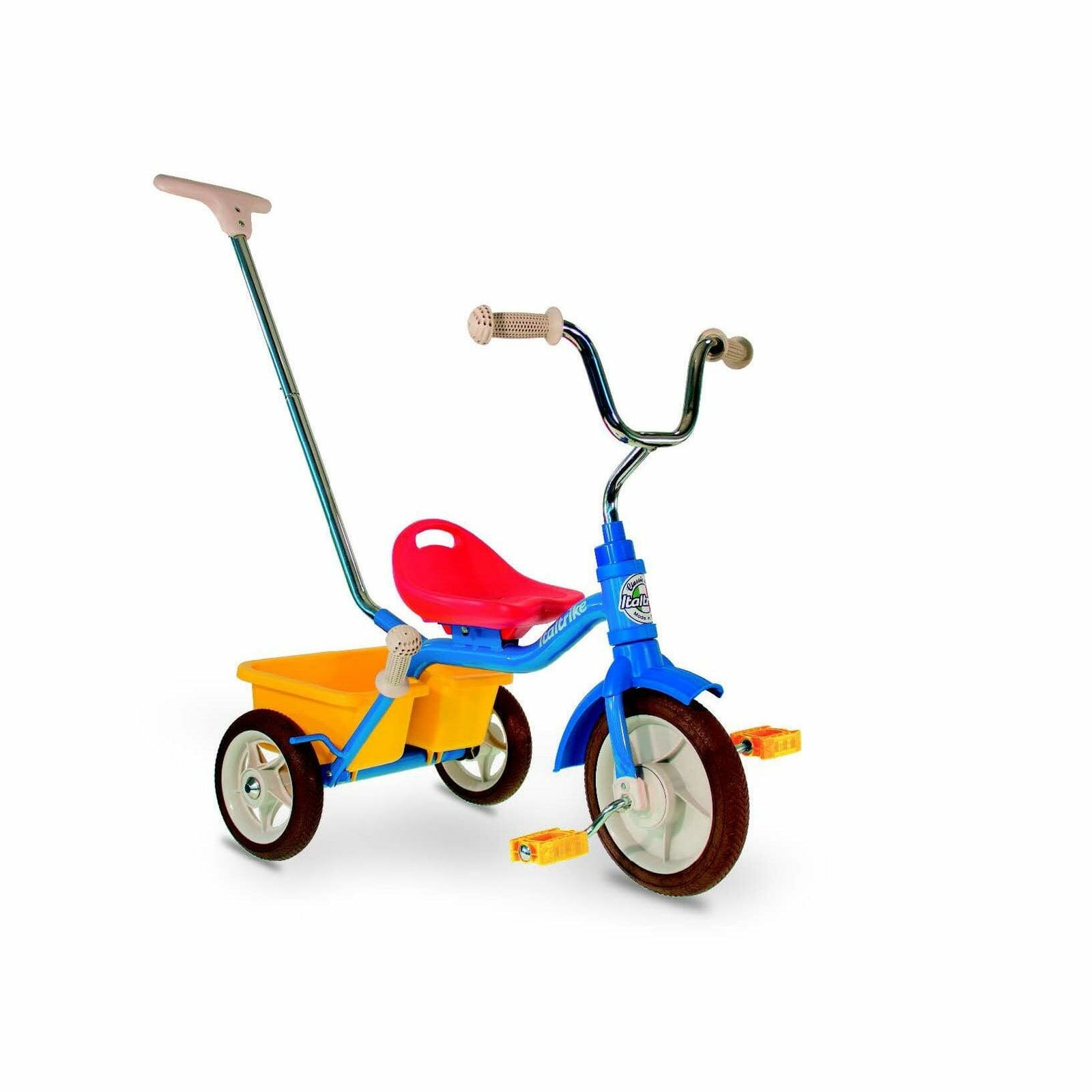 DECATHLON трицикл Italtrike Colorama пассажирский, 10 дюймов, niebiesko- ty