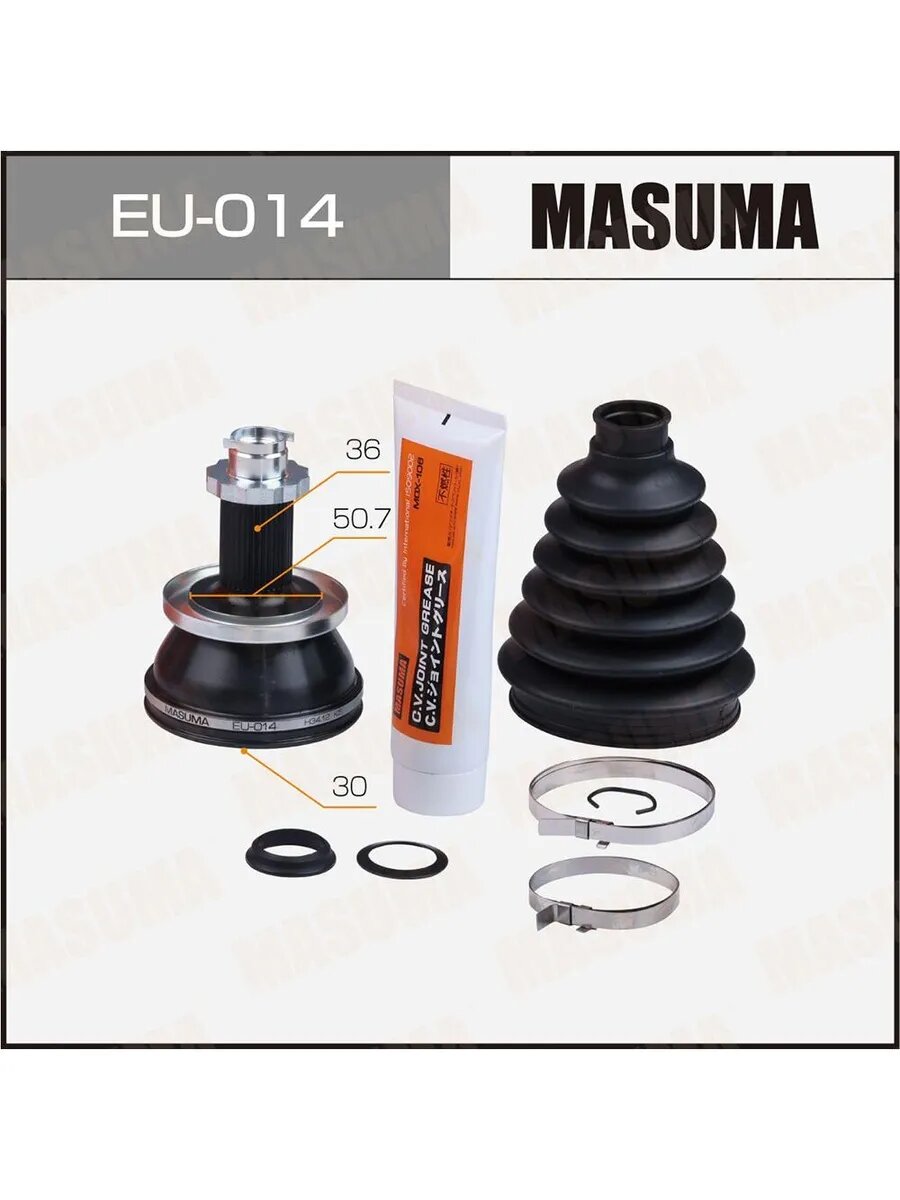 ШРУС для а/м VAG Fabia (6Y) 99-, Roomster (5J) 06-; Polo IV, арт. EU014