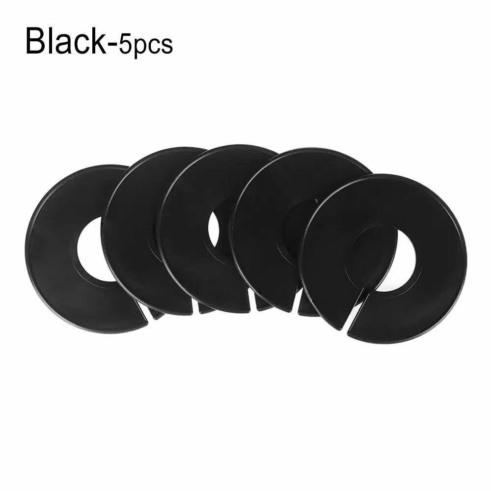 Пластиковые вешалки для одежды 5 шт. Black-5PCS