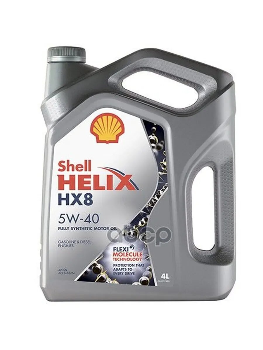 Shell 5W40 Shell 4Л Синтетика Helix Hx8 Synthetic Ru