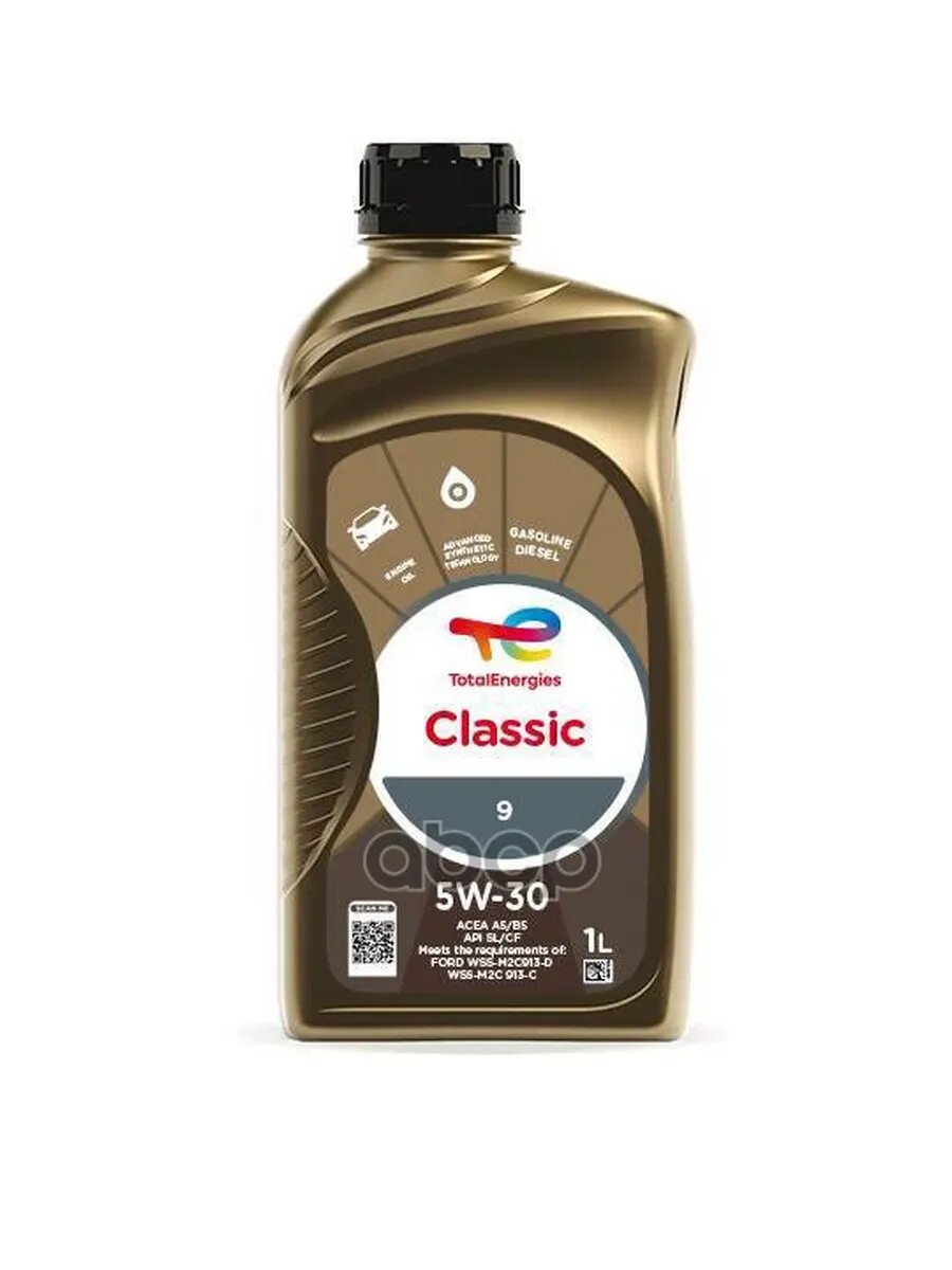 TotalEnergies Total Classic 9 5W30, 1L