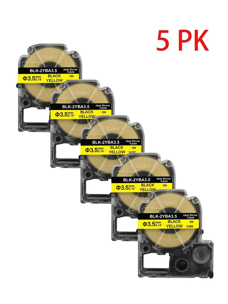BYZ Расходник для печати, Желтый (yellow), 5 шт