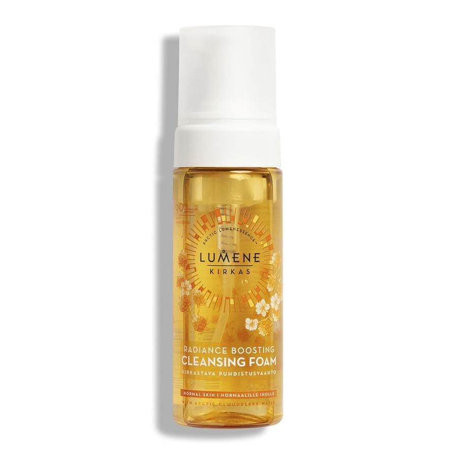 Средство для снятия макияжа Lumene kirkas radiance boosting cleansing foam сияющая пенка для умывания, 150 мл