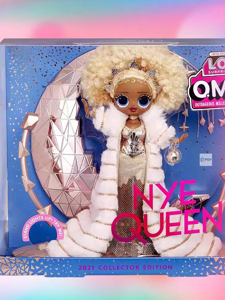 Кукла L.O.L. Surprise! O.M.G. NYE Queen, 2021 Collector Edition, 25 см