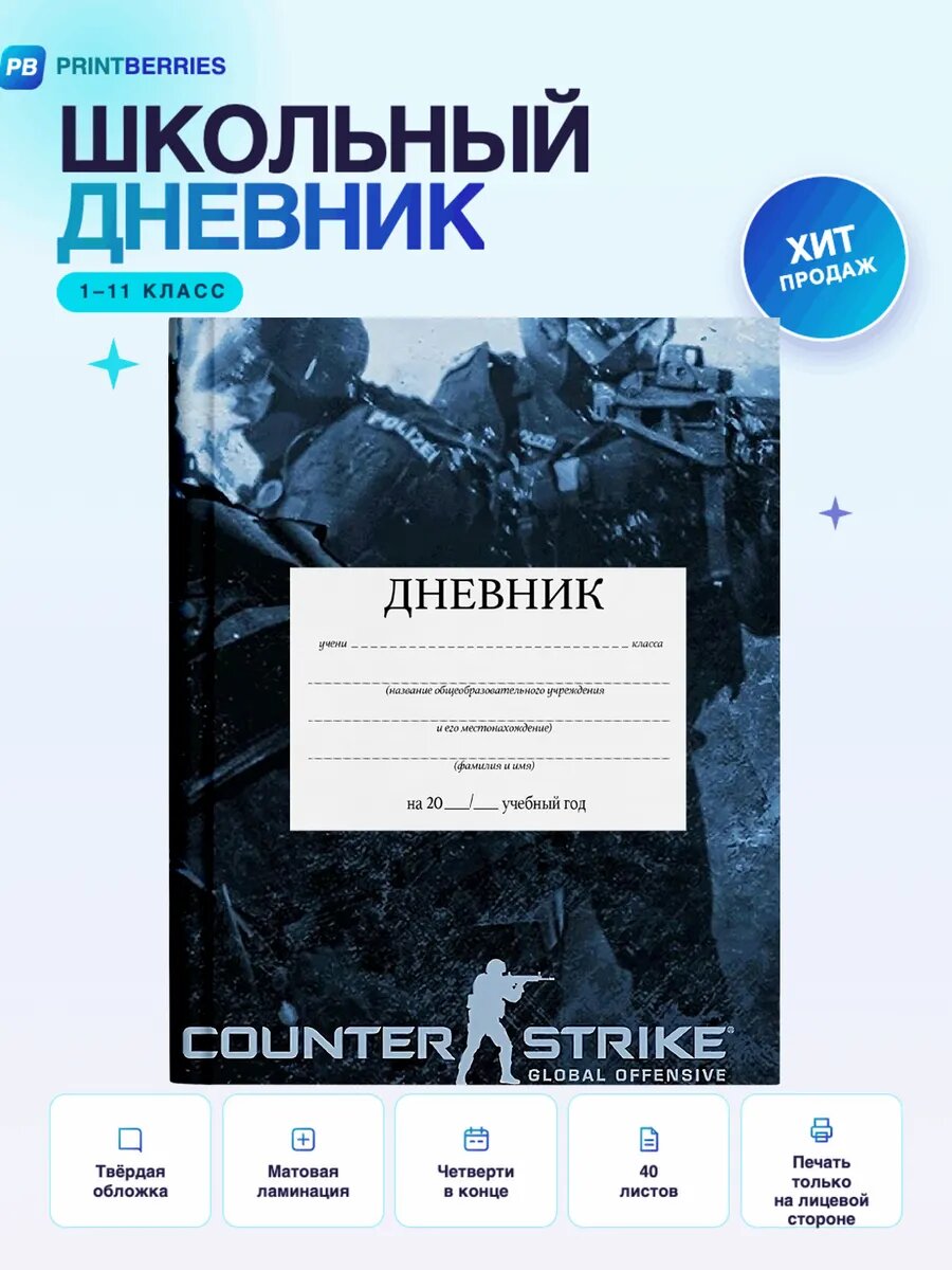 Школьный дневник Counter-Strike 2 игра