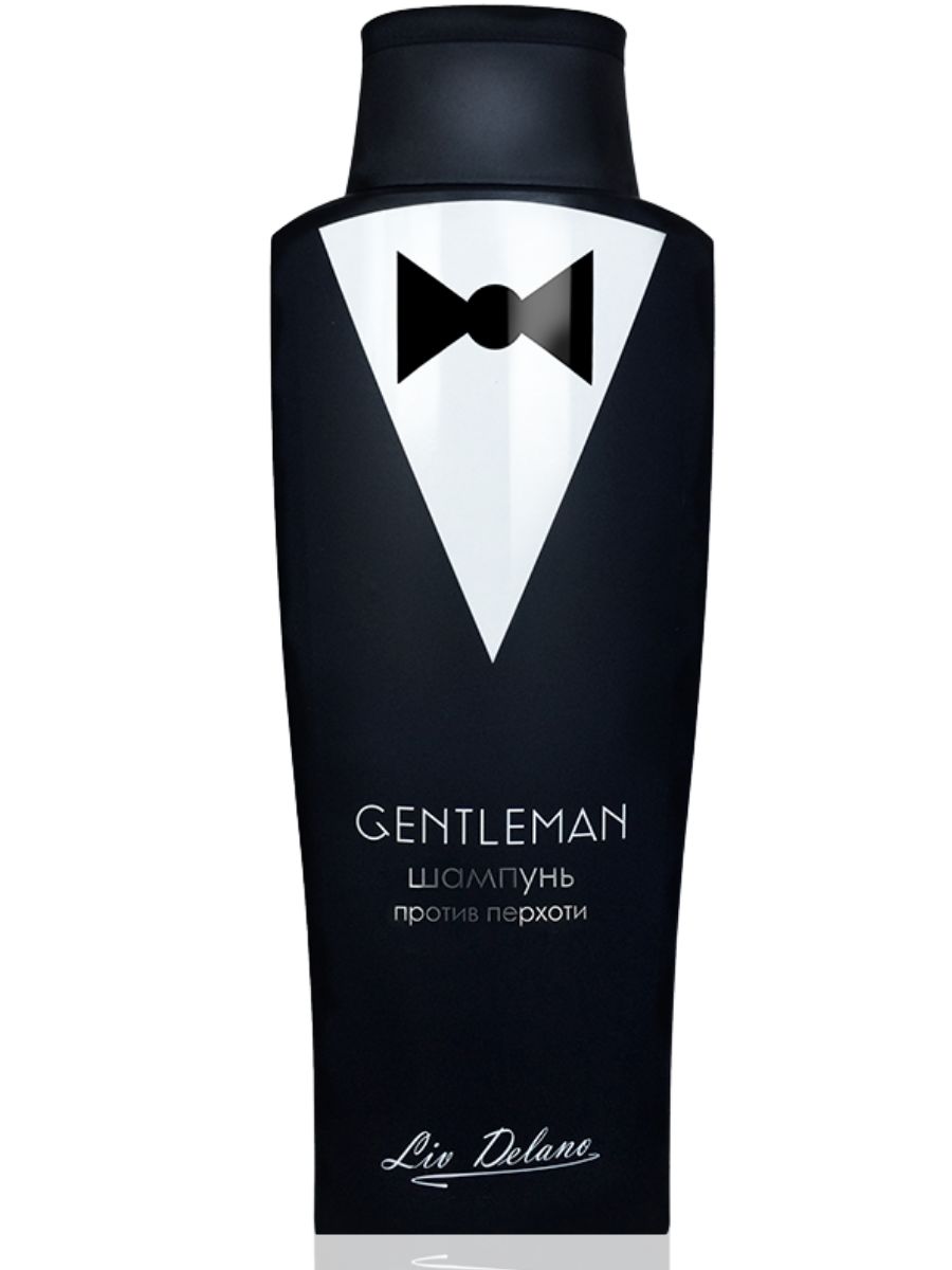 Шампунь для волос мужской Liv Delano GENTLEMAN против перхоти 300 г