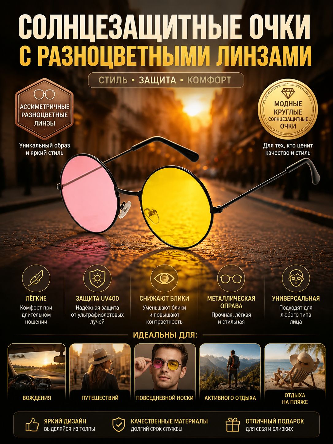 Солнцезащитные очки