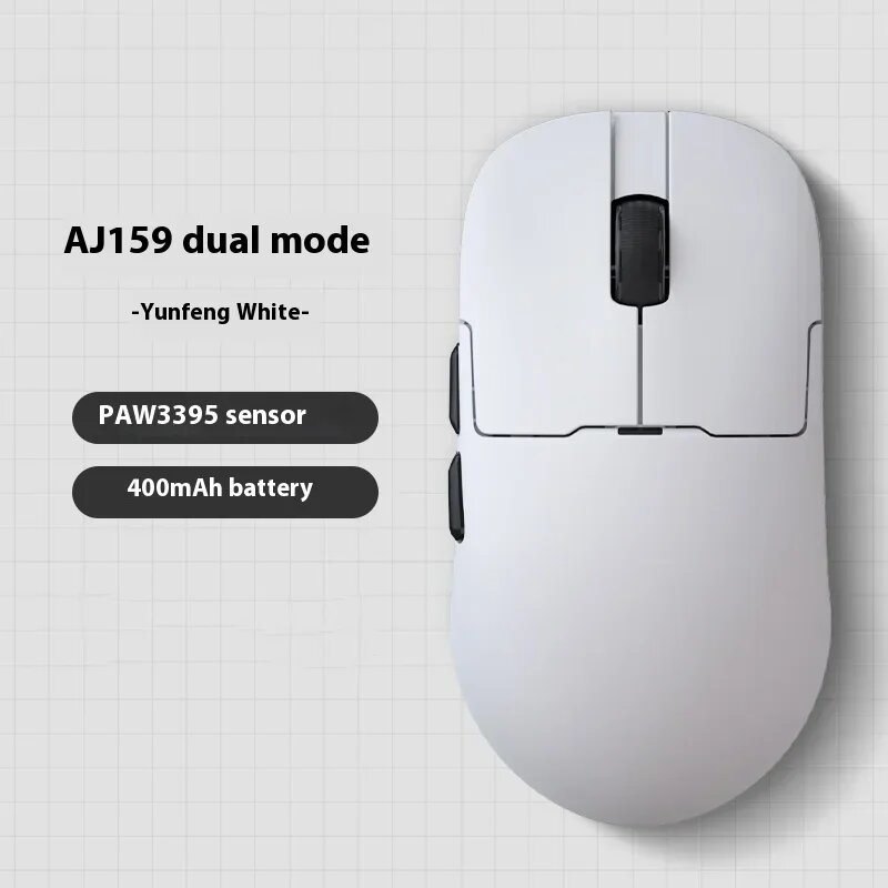 Беспроводная мышь AJAZZ AJ159 White, Белый