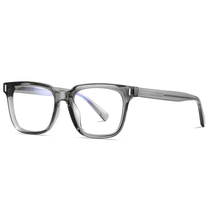 JNPCXI TR90 ацетатные квадратные очки Gray