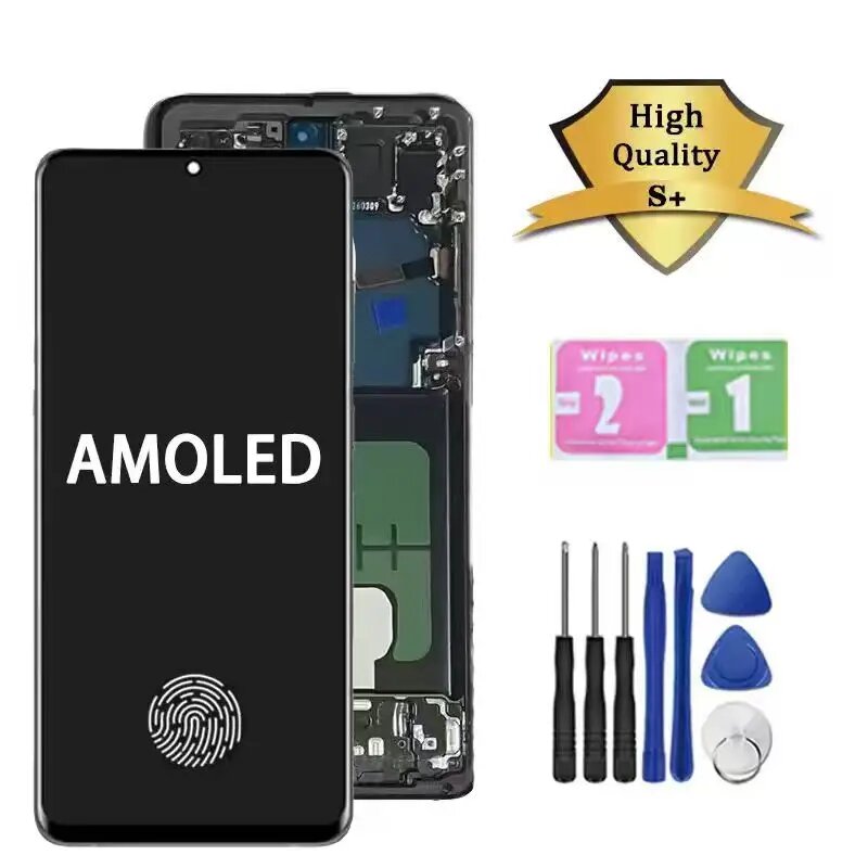 6,8 "Super AMOLED для Samsung S21 Ultra 5G G998 G998U Дисплей с сенсорным экраном и дигитайзером для Samsung S21Ultra G998B ЖК-дисплей
