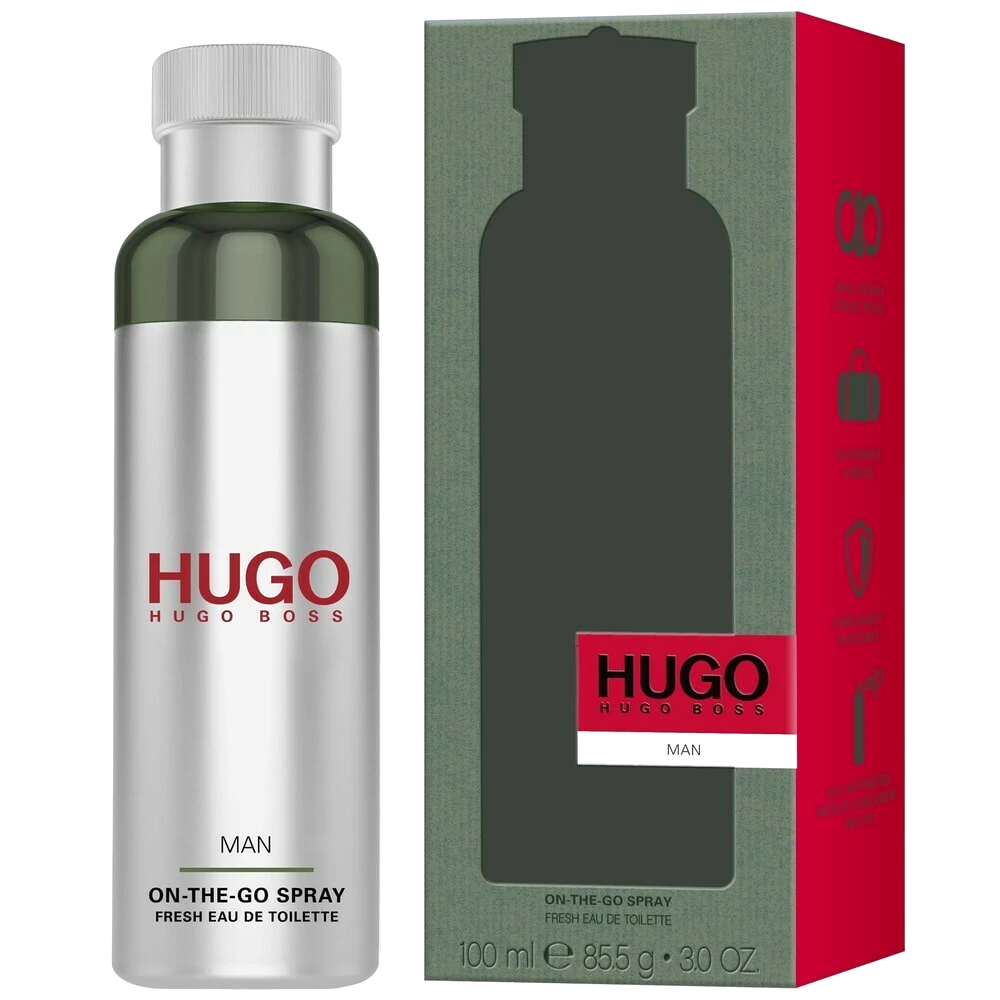 Hugo Man On The Go Spray мужской аромат 100 мл / Хуго Босс Хьюго Мен Он Зе Гоу