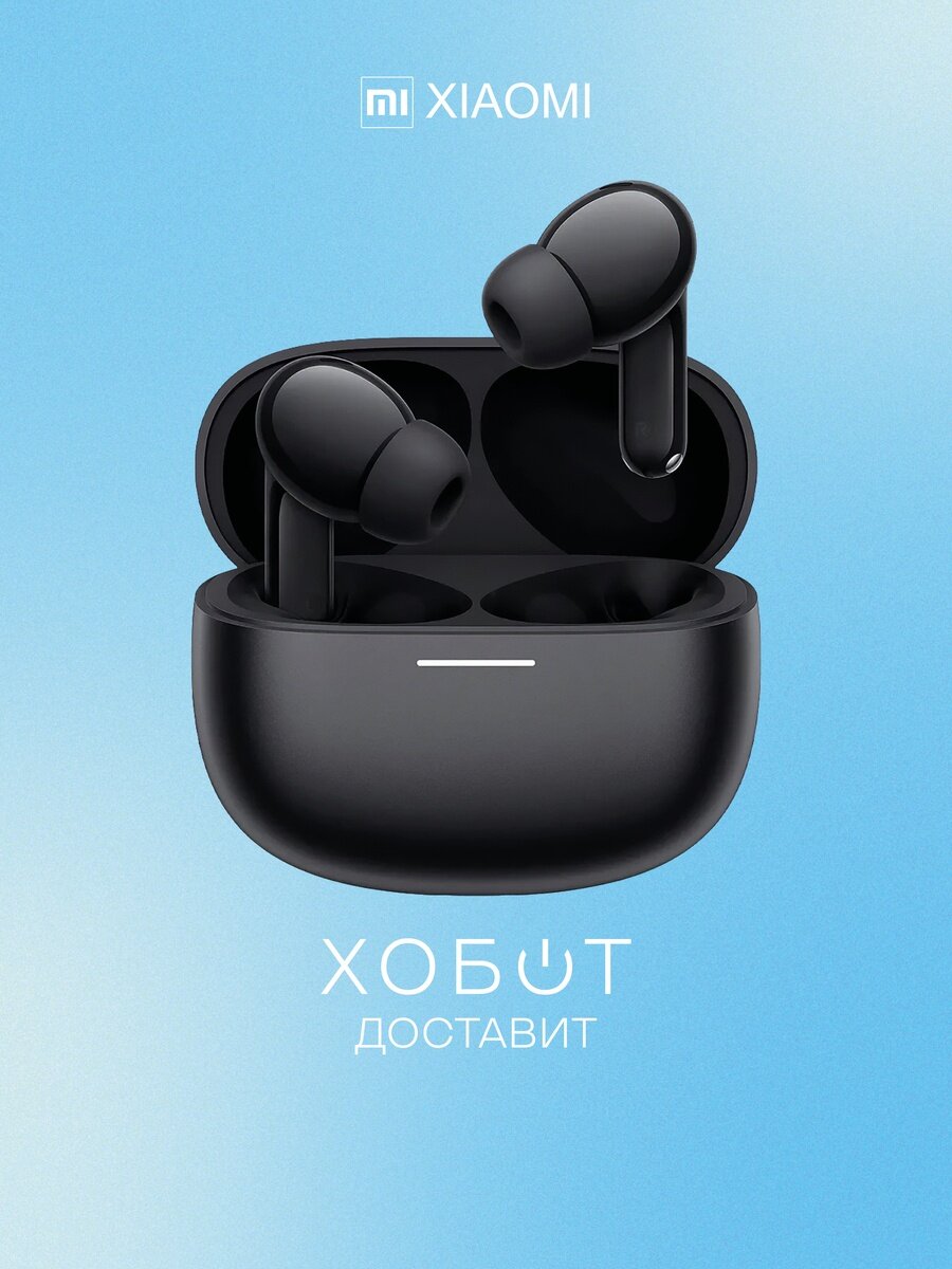 Наушники Xiaomi Redmi Buds 8 (BHR08UFGL) черный
