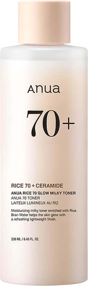 Anua Молочный тонер для сияния кожи с рисом Rice 70 Glow Milky Toner 75ml