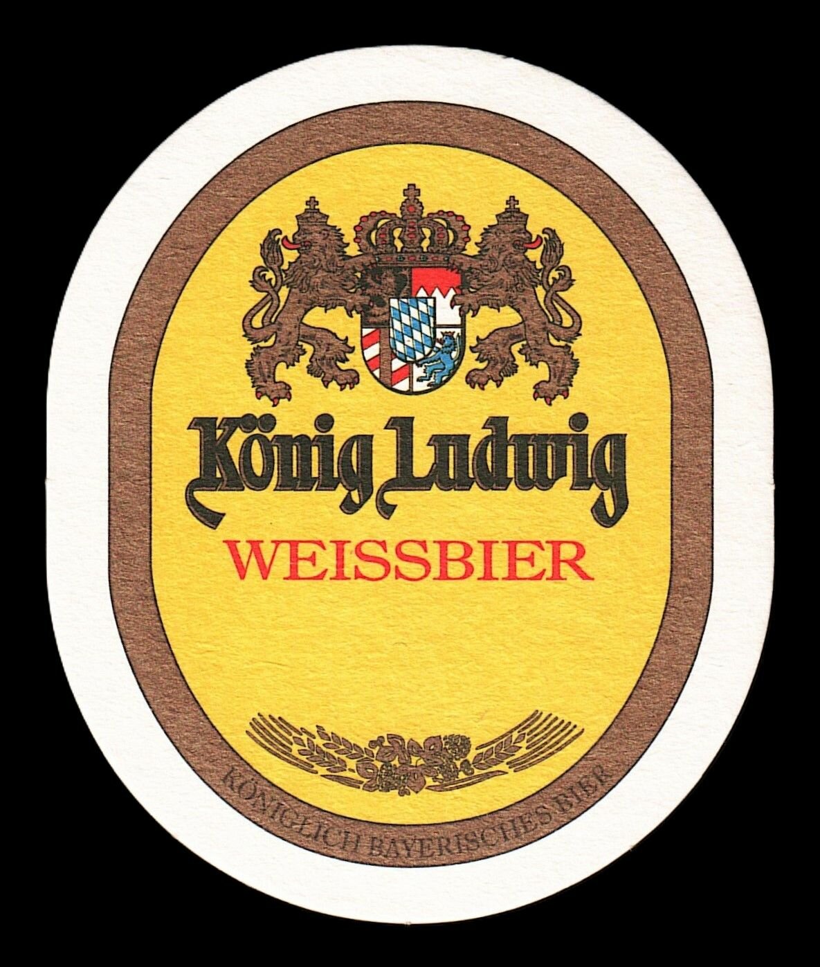 Бирдекель (костер) Германия Konig Ludwig history №4 (подставка под пивной бокал)
