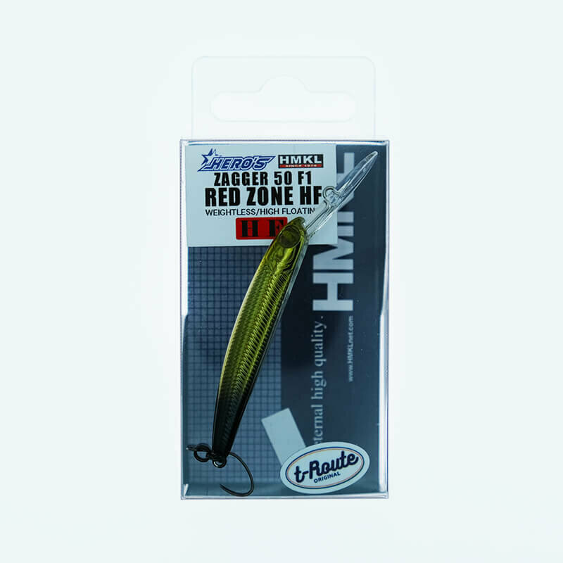 Воблер HMKL Zagger 50F1 Red Zone HF #t-Route 9825