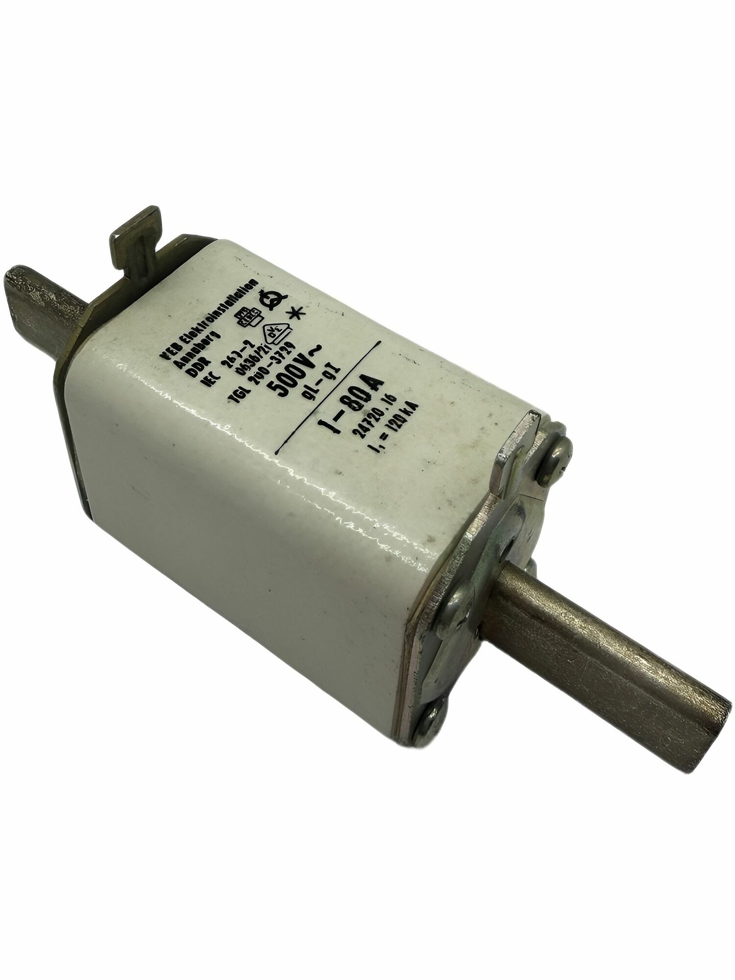 Плавкая вставка TGL 200-3729, 80А, 500B 50Hz.