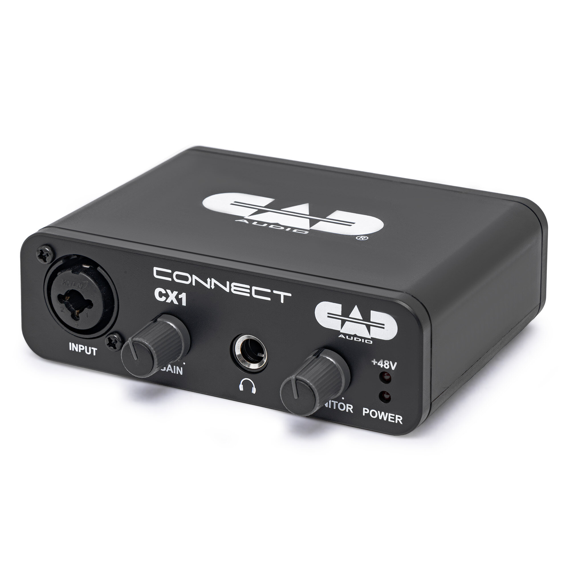 CAD Аудиоинтерфейс CX1 USB одноканальная звуковая карта для записи чёрный